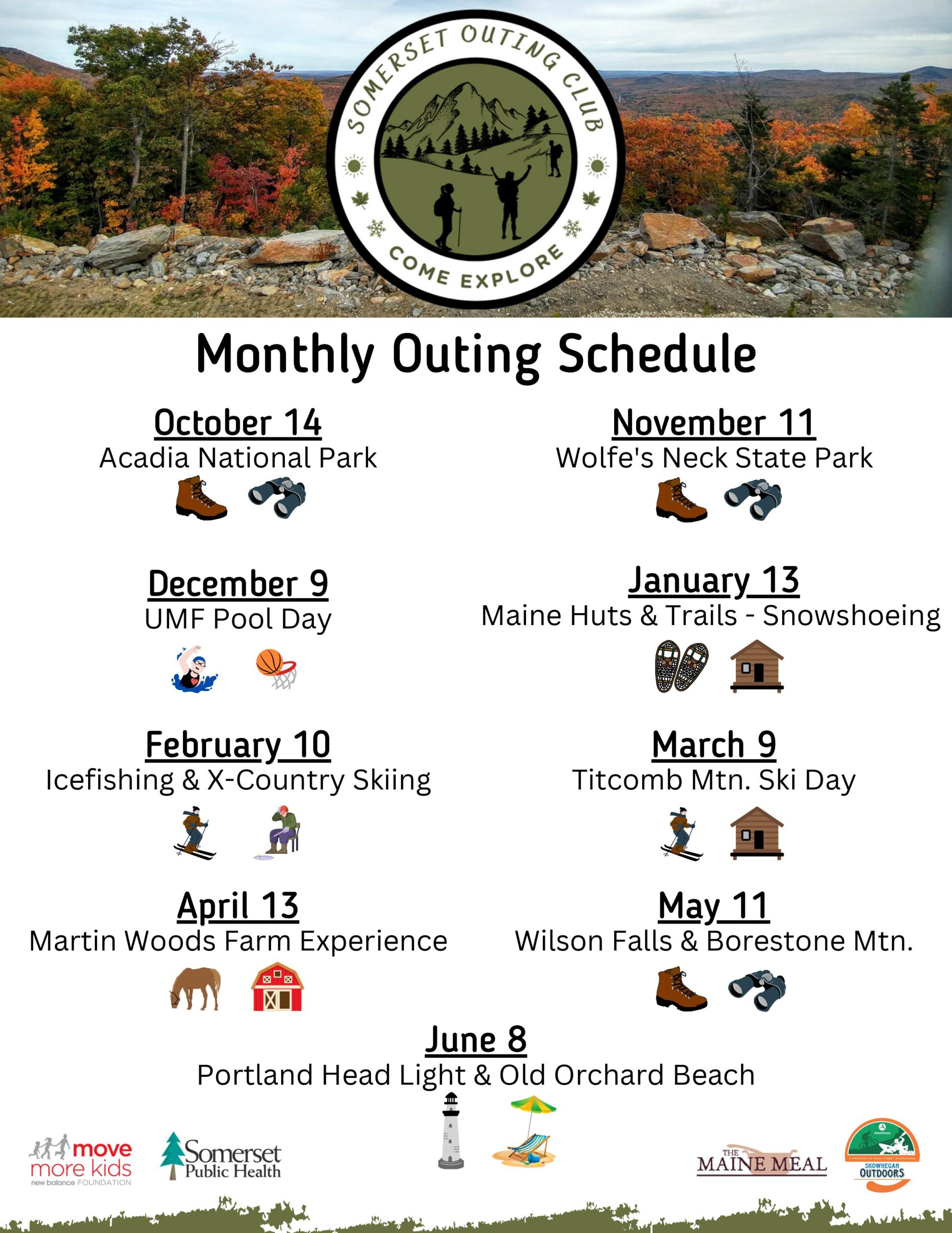 Somerset Outing Club - Move More Kids